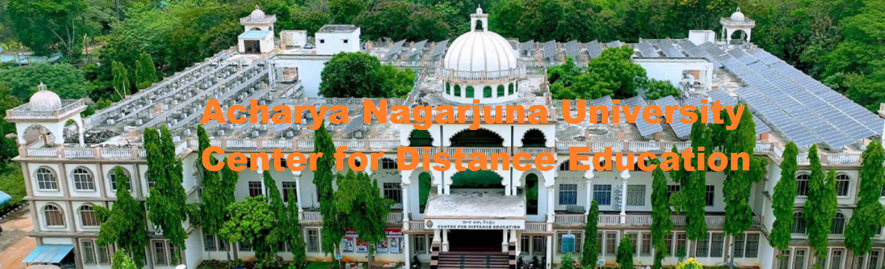 Acharya Nagarjuna University Distance Education - InfoMaster